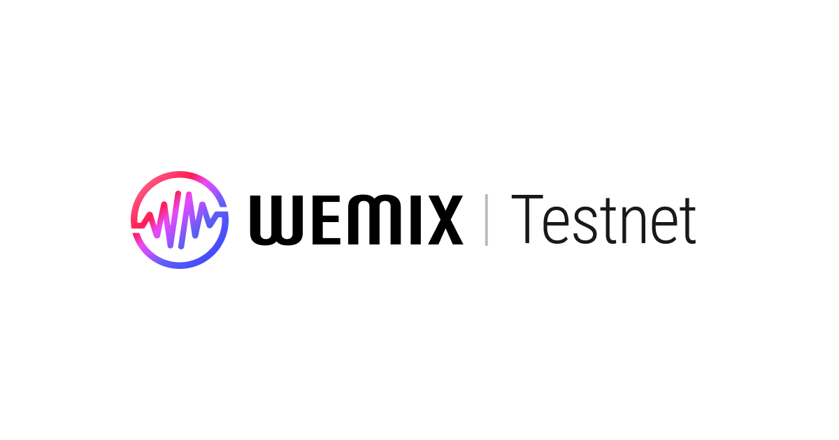 WEMIX3.0 Testnet Wallet